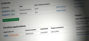 Latest on operator licence self service – Moving On