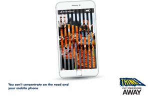THINK! Put your phone away while driving – Moving On